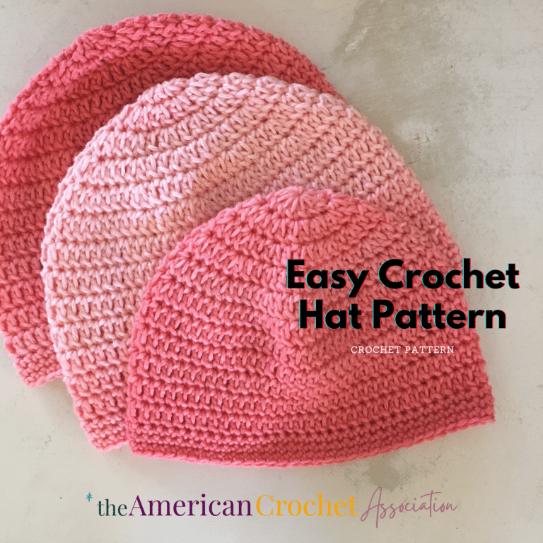 Unforgettable Tam Crochet Slouch Hat | Reach Your Crochet Goals!