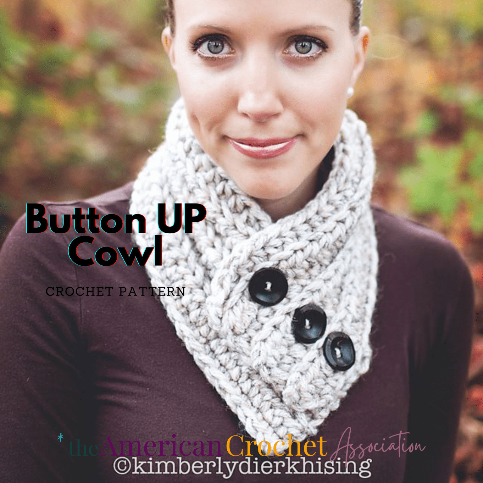 Crochet Cowl with Buttons: Beginner Pattern with 4 Sizes | Stop ...