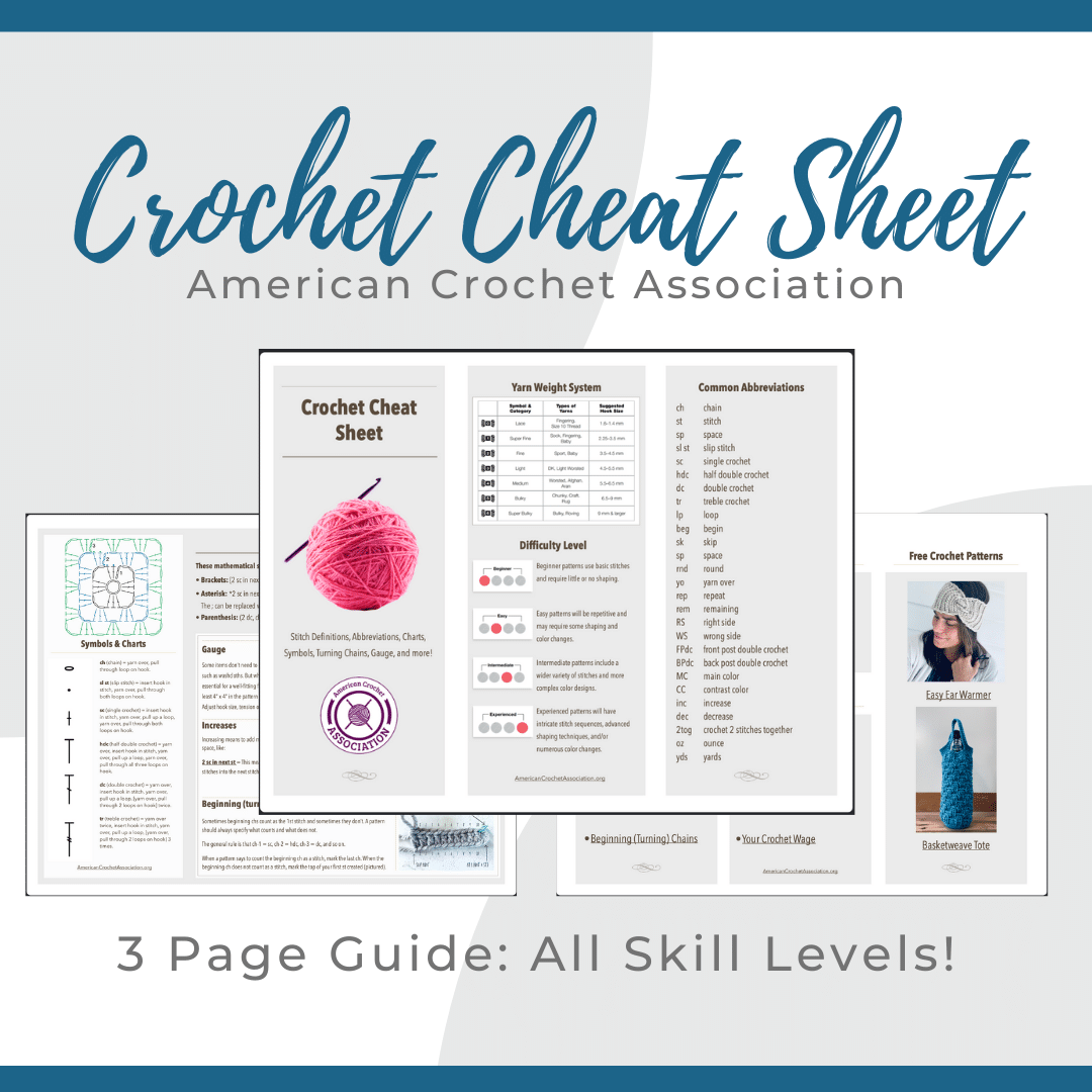 Start Here - American Crochet Association