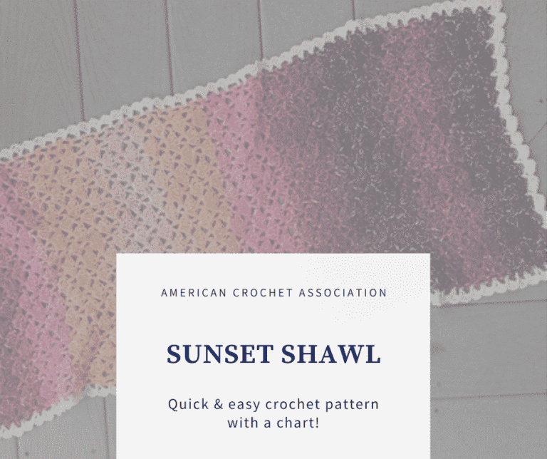 Sunset Crochet Wrap Pattern: Beginner Friendly With Stitch Chart | Stop ...