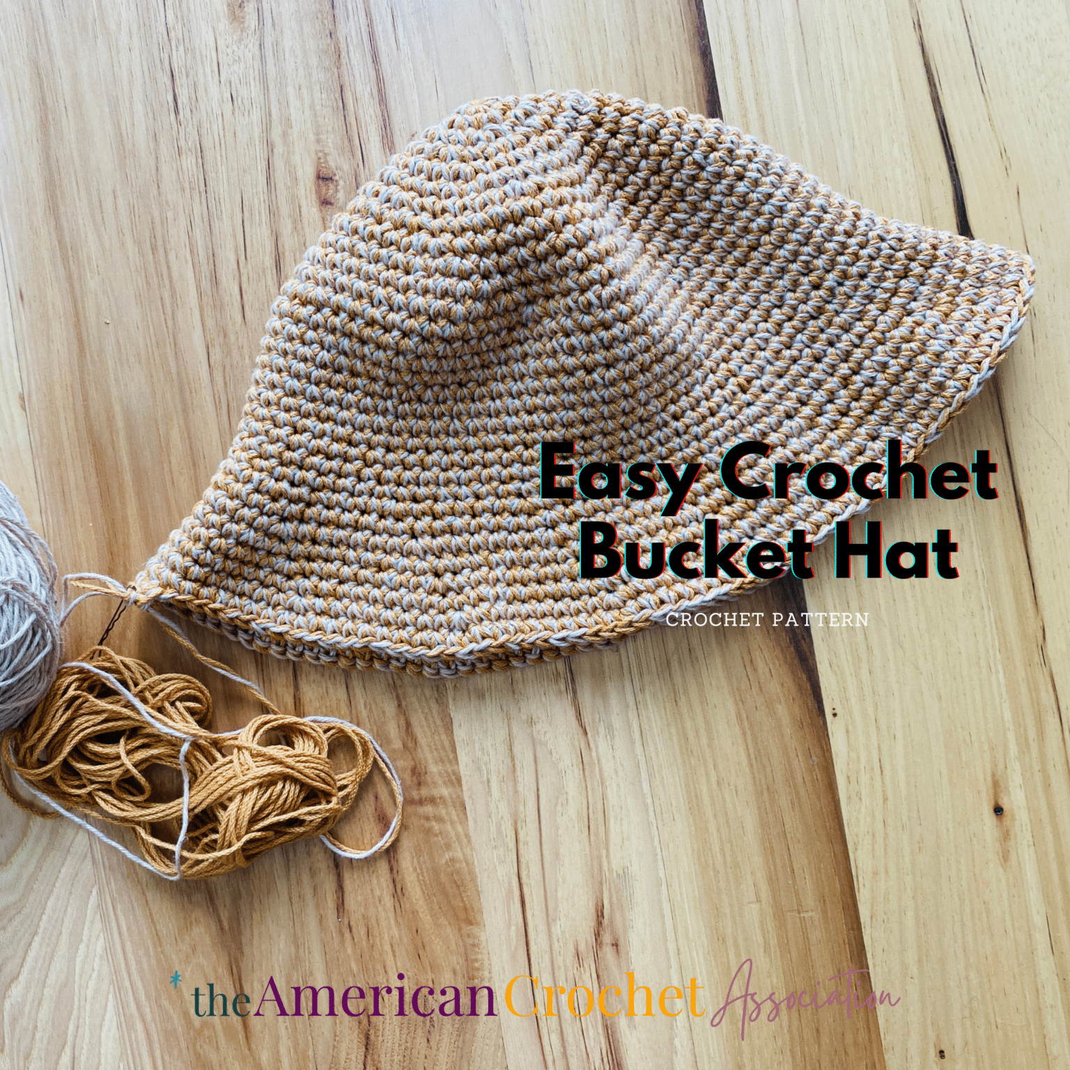 Easy Crochet Bucket Hat - Four Pattern Sizes | Stop Scrolling, Start ...