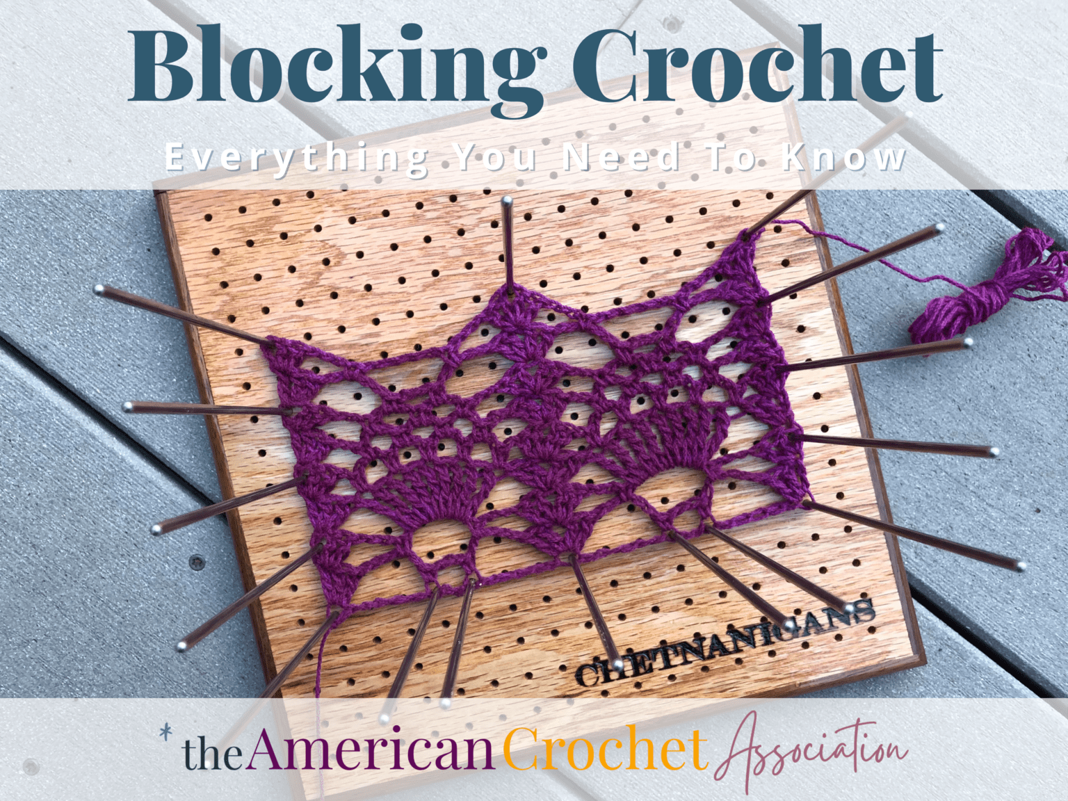 Everything You Need To Know About Blocking Crochet | Stop Scrolling ...