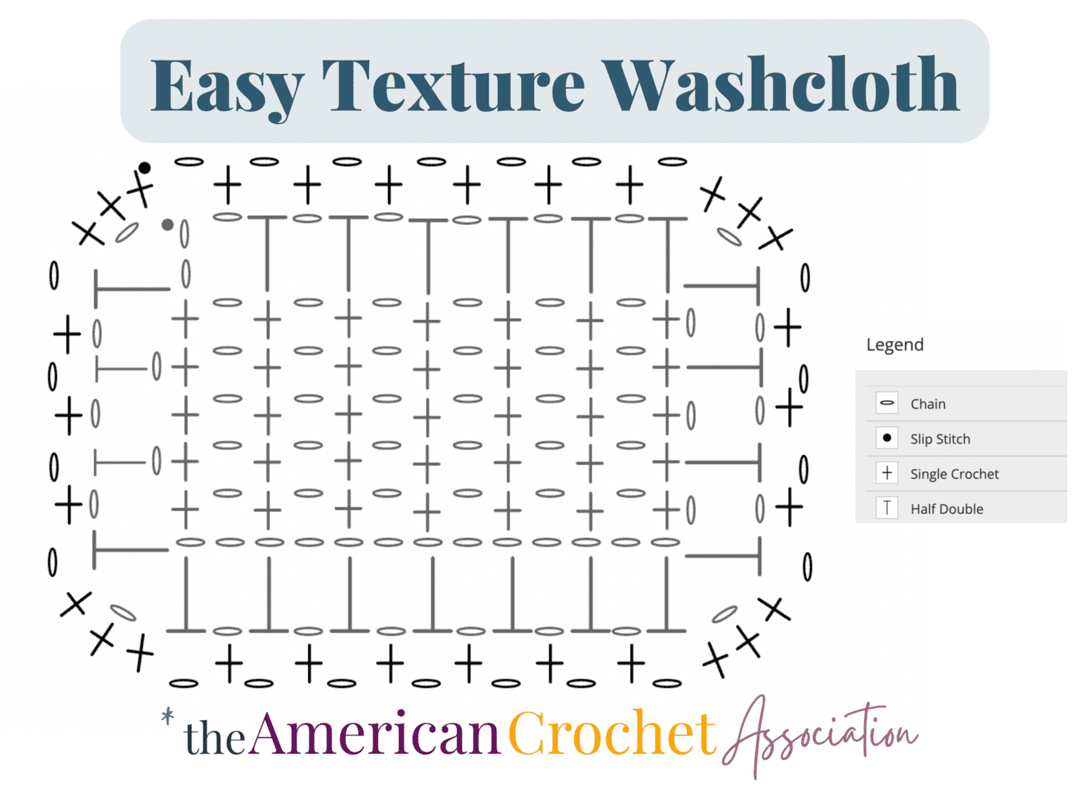 Quick & Easy Crochet Textured Washcloth Pattern | Stop Scrolling, Start ...