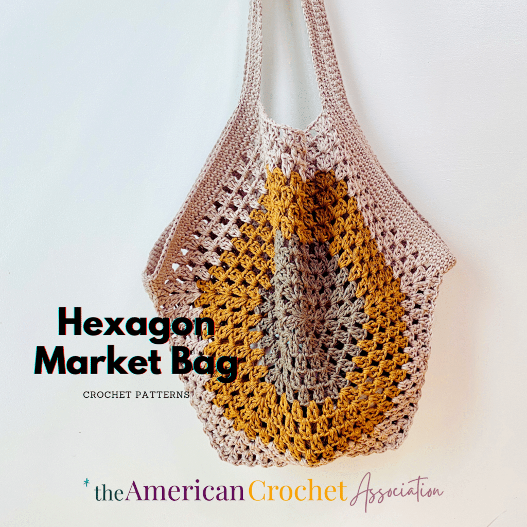 Hexagon Crochet Bag Pattern | Reach Your Crochet Goals!