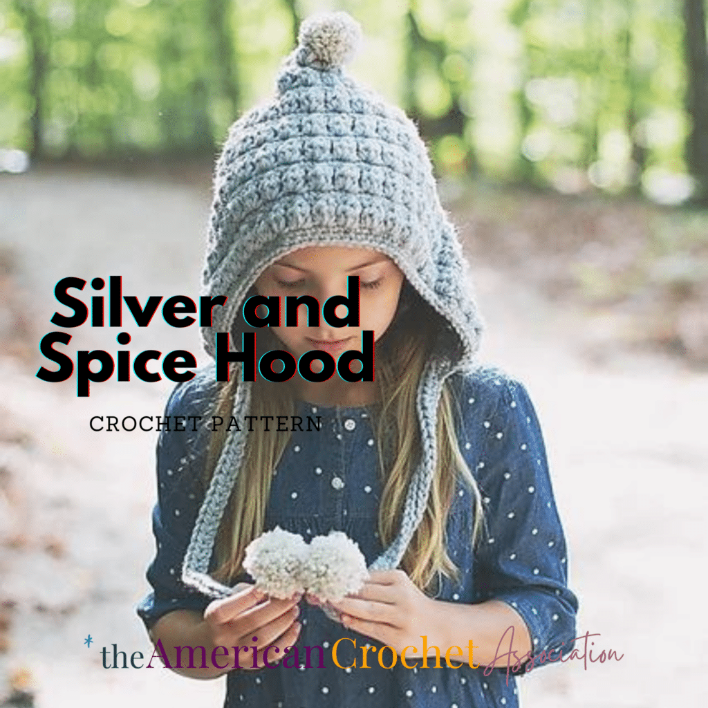 Silver and Spice Crochet Hood Pattern | Reach Your Crochet Goals!