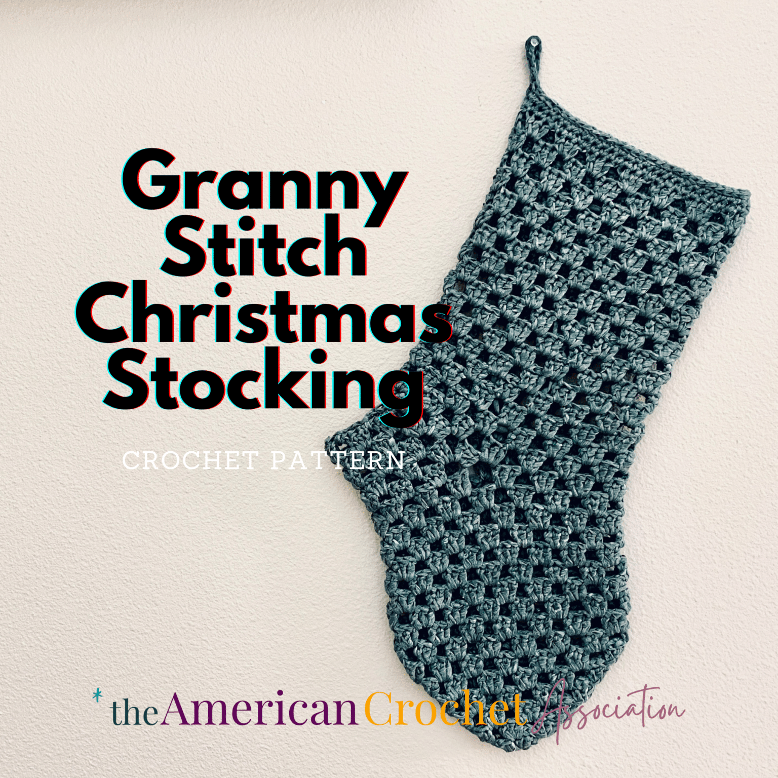 Crochet Christmas Stocking Pattern: One Piece Granny Stitch | Stop ...